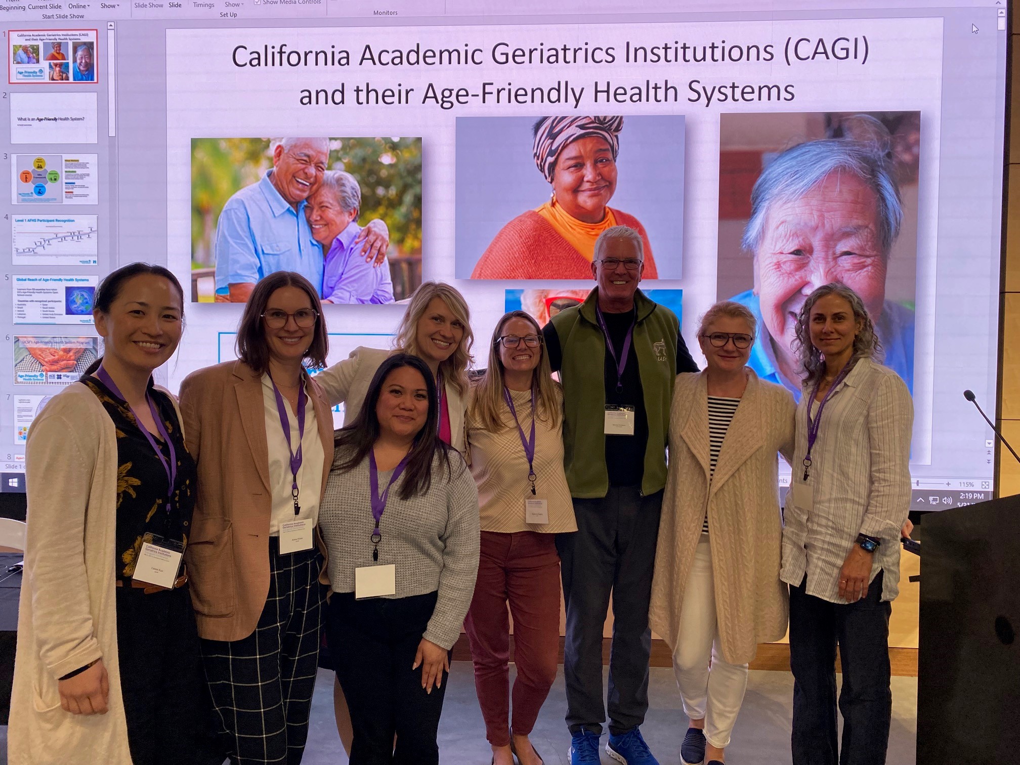 Stephanie Rogers and Sasha Binford present at the CAGI Conference ...